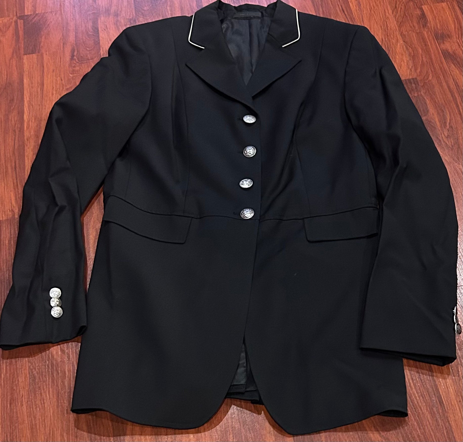 Prestige 6R black show jacket – All About Tack