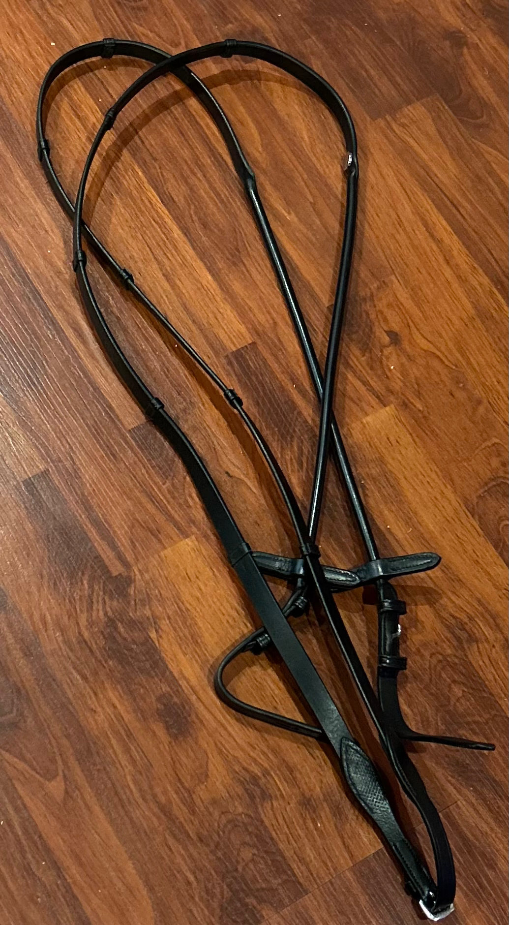 DK snaffle reins with hand stops – All About Tack